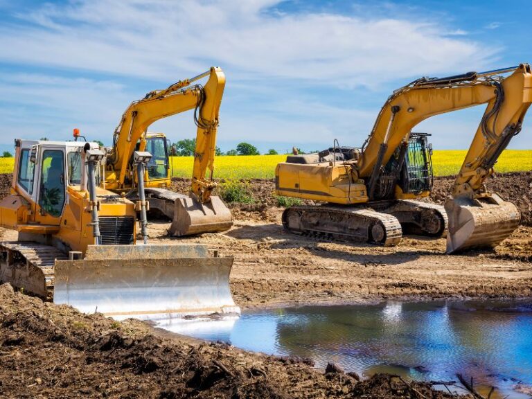 Les engins indispensables sur un chantier de BTP